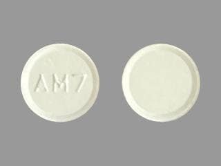 Pill Finder: AM7 White Round - Medicine.com