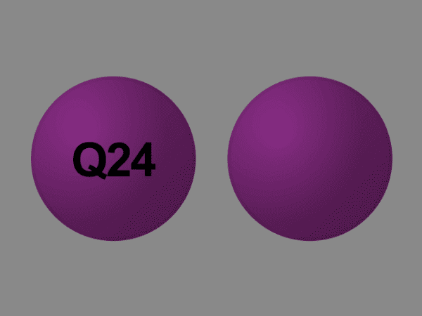 Pill Finder: Q24 Purple Round - Medicine.com