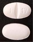 Pill Finder: I 17 White Elliptical / Oval - Medicine.com