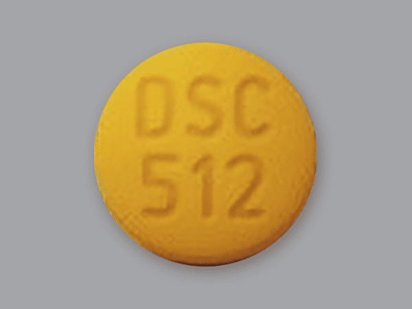Pill Finder: DSC 512 Yellow Round - Medicine.com