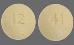 Pill Finder: 12 41 Yellow Round - Medicine.com