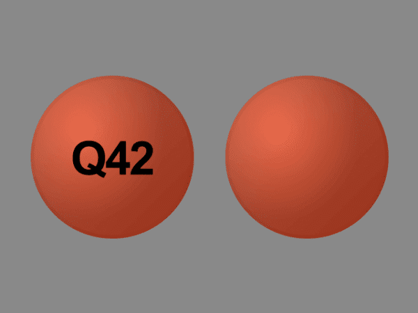 Pill Finder: Q42 Orange Round - Medicine.com