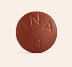 Pill Finder: INA 3 Red Round - Medicine.com