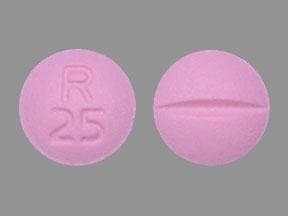 Pill Finder: R 25 Pink Round - Medicine.com