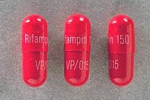 Pill Finder: Rifampin 150 VP/015 Red Capsule-shape - Medicine.com