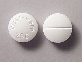 Pill Finder: West-Ward 290 White Round - Medicine.com