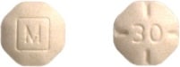 Pill Finder: M 30 White Eight-sided - Medicine.com