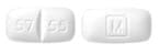 Pill Finder: M 57 55 White Rectangle - Medicine.com