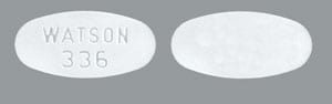 Pill Finder: WATSON 336 White Elliptical / Oval - Medicine.com