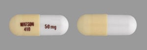 Pill Finder: WATSON 410 50 mg Beige Capsule-shape - Medicine.com