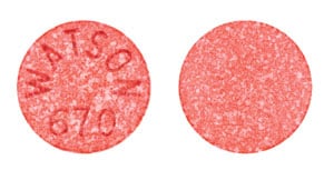 Pill Finder: WATSON 670 Pink Round - Medicine.com