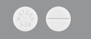Pill Finder: WATSON 528 White Round - Medicine.com