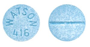 Pill Finder: WATSON 416 Blue Round - Medicine.com