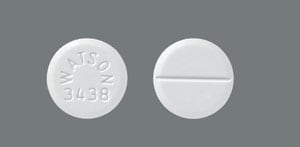 Pill Finder: WATSON 3438 White Round - Medicine.com