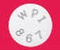 Pill Finder: WPI 867 White Round - Medicine.com