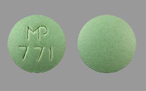 Pill Finder: MP 771 Green Round - Medicine.com