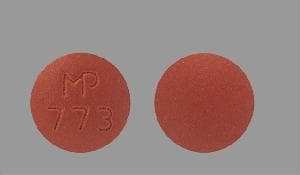 Pill Finder: MP 773 Brown Round - Medicine.com