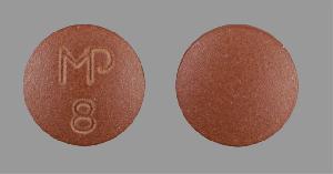 Pill Finder: MP 8 Brown Round - Medicine.com