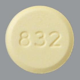 Pill Finder: 832 BCL 50 Yellow Round - Medicine.com