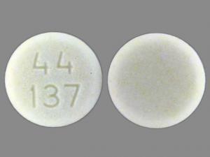 Pill Finder: 44 137 White Round - Medicine.com