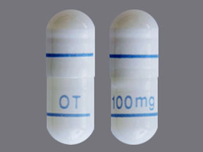 Pill Finder: OT 100 mg White Capsule-shape - Medicine.com