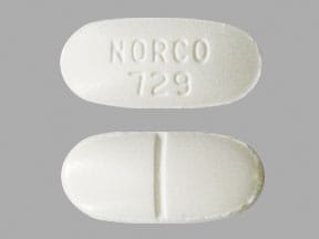 Pill Finder: NORCO 729 White Capsule-shape - Medicine.com