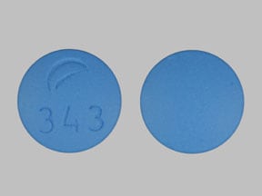 Pill Finder: Logo 343 Blue Round - Medicine.com