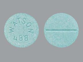 Pill Finder: WATSON 488 Blue Round - Medicine.com