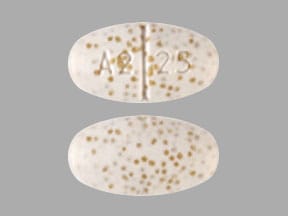 Pill Finder: A2 25 White Elliptical / Oval - Medicine.com