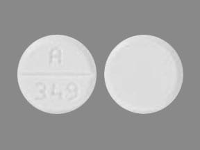 Pill Finder: A349 White Round - Medicine.com