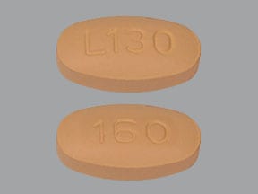 Pill Finder: L130 160 Yellow Elliptical / Oval - Medicine.com