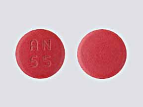 Pill Finder: AN 55 Pink Round - Medicine.com