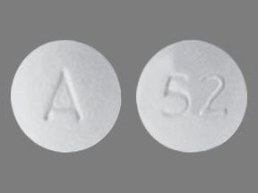 Pill Finder: A 52 White Round - Medicine.com