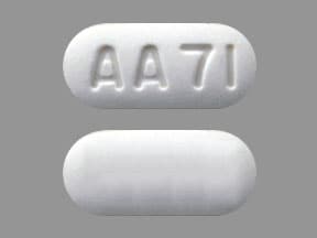 Pill Finder: AA 71 White Capsule-shape - Medicine.com