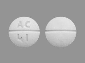 Pill Finder: AC 41 White Round - Medicine.com