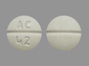 Pill Finder: AC 42 White Round - Medicine.com