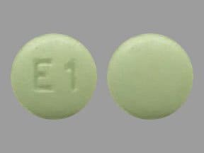 Pill Finder: E1 Green Round - Medicine.com
