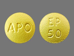 Pill Finder: APO EP 50 Yellow Round - Medicine.com