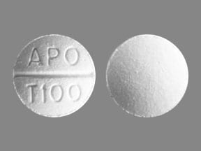 Pill Finder: APO T100 White Round - Medicine.com