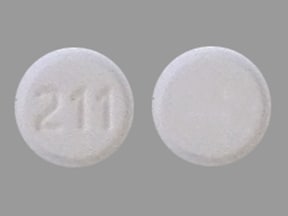Pill Finder: 211 White Round - Medicine.com