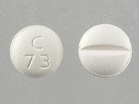 Pill Finder: C 73 White Round - Medicine.com