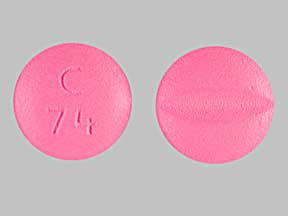 Pill Finder: C 74 Pink Round - Medicine.com