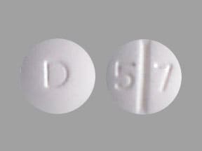 Pill Finder: D 5 7 White Round - Medicine.com