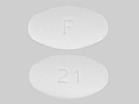 Pill Finder: F 21 White Elliptical / Oval - Medicine.com