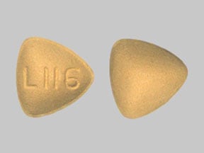 Pill Finder: L116 Yellow Three-sided - Medicine.com