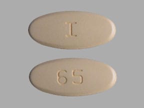 Pill Finder: I 65 Yellow Elliptical / Oval - Medicine.com