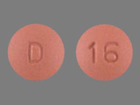 Pill Finder: D 16 Brown Round - Medicine.com