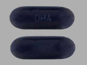 Pill Finder: DHA Blue Capsule-shape - Medicine.com