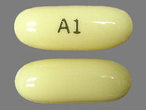 Pill Finder: A1 Yellow Elliptical / Oval - Medicine.com