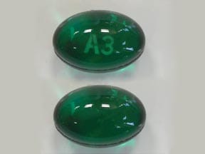 Pill Finder: A3 Green Elliptical / Oval - Medicine.com